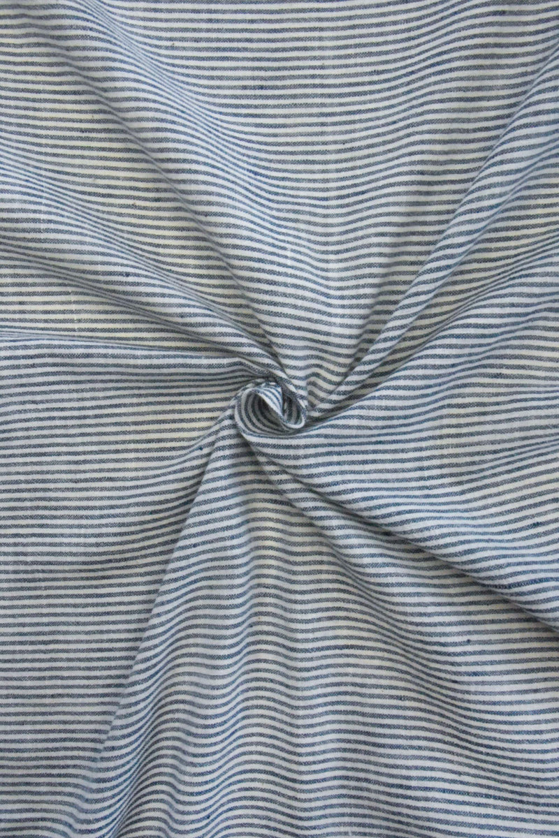 Organic Plant-Dyed Fabric - Indigo Stripes – Sustain by Kat