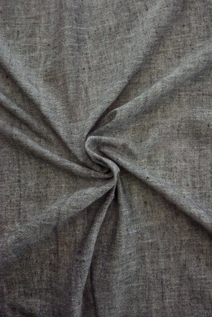 Organic Plant-Dyed Fabric - Charcoal Gray – Sustain by Kat