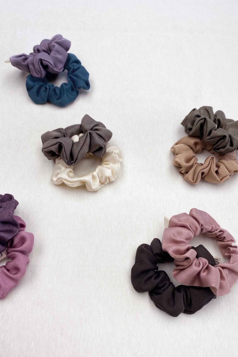 Mini Plant-dyed Silk Scrunchies – Sustain by Kat